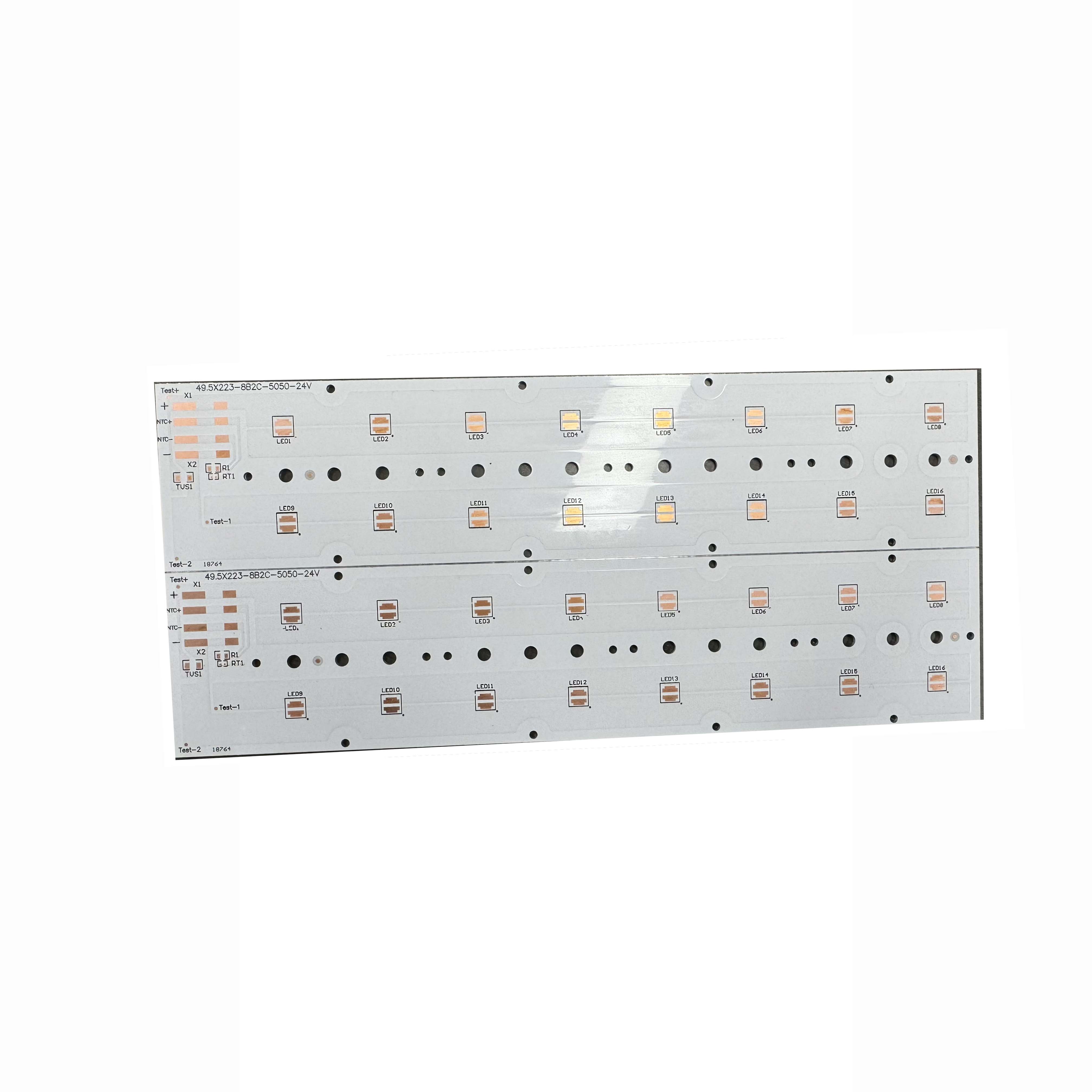 PCB board 2x6 2x8 for 5050 LED CHIPS